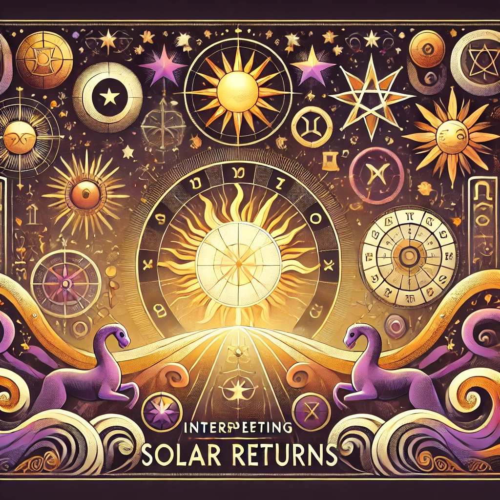 Interpreting the Solar Returns - JUSTYNA ROSSY