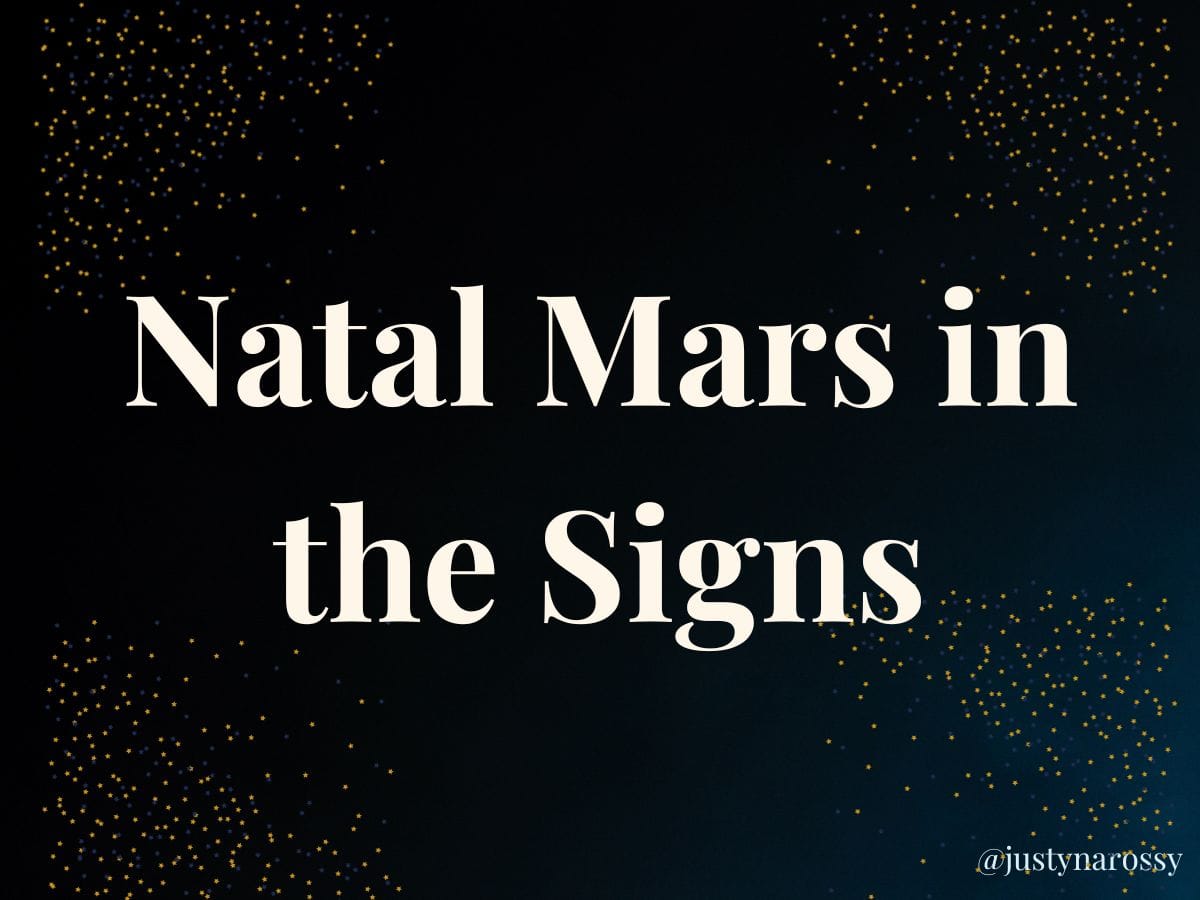 Natal Mars in Astrology - Justyna Rossy