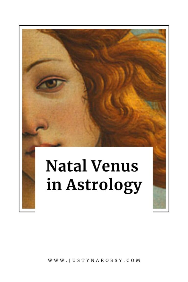 Natal Venus in Astrology - Justyna Rossy