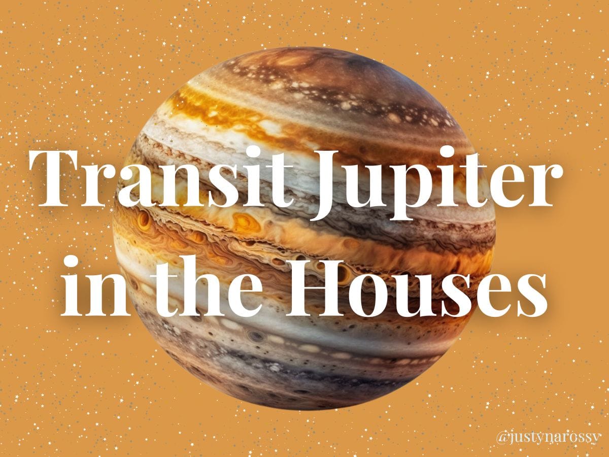 Transit Jupiter in Astrology - Justyna Rossy
